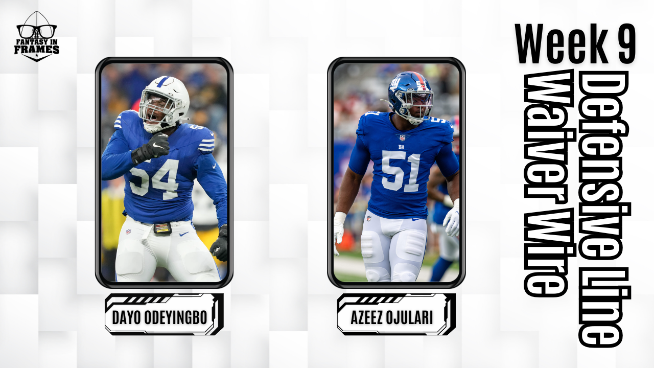IDP Fantasy Football Waiver Wire Adds: Week 9 (2024) | Fantasy In Frames